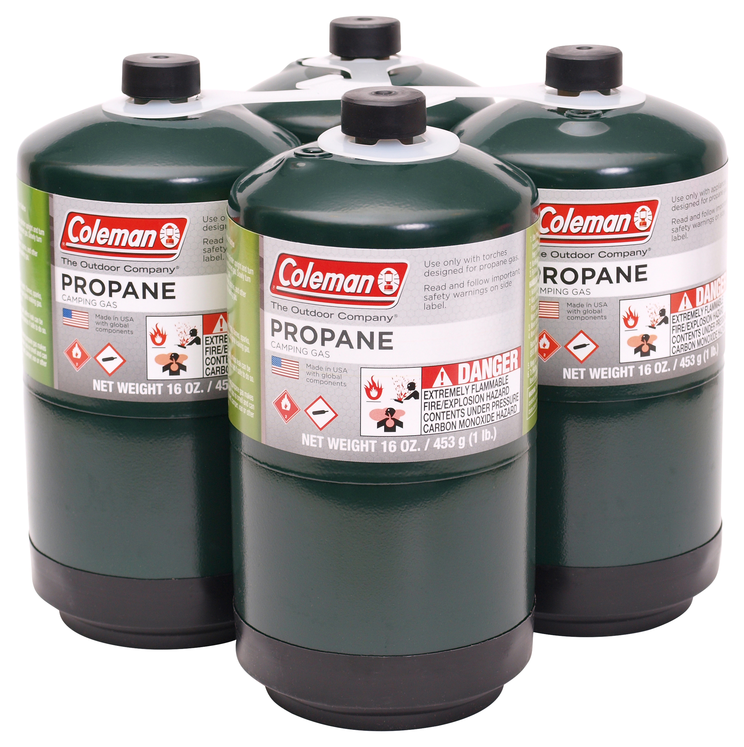Coleman 1-lb. Propane Cylinder 4-Pack | Mack's Prairie Wings